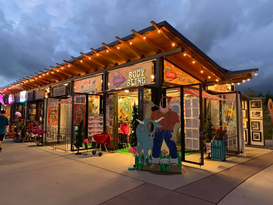 booth at night – Paintertainment